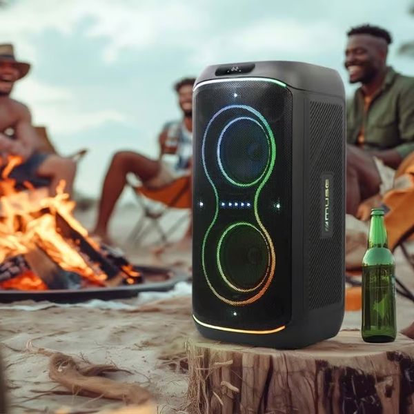 Parlante Party Box Muse M-1930 DJ con micrófono - Klaz